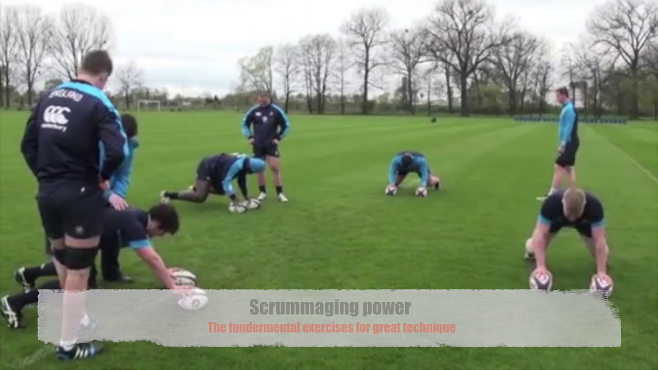 DAP Strength and Conditioning Scrummaging - YouTube