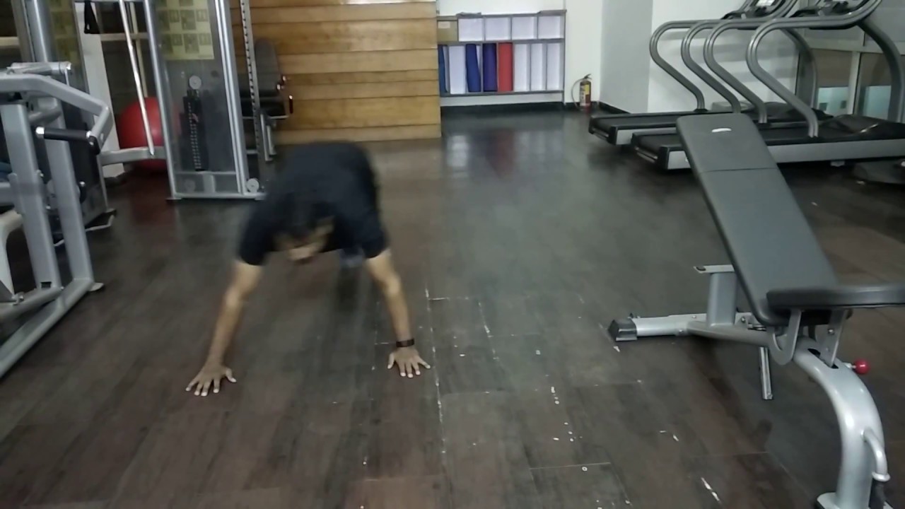 Plank side walk(Front view) - YouTube