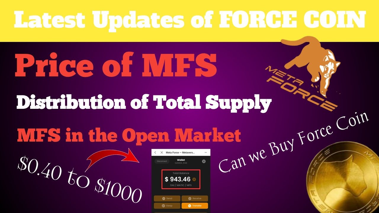 Complete Details of Force Coin (MFS) #metaforcespace #forcecoin # ...
