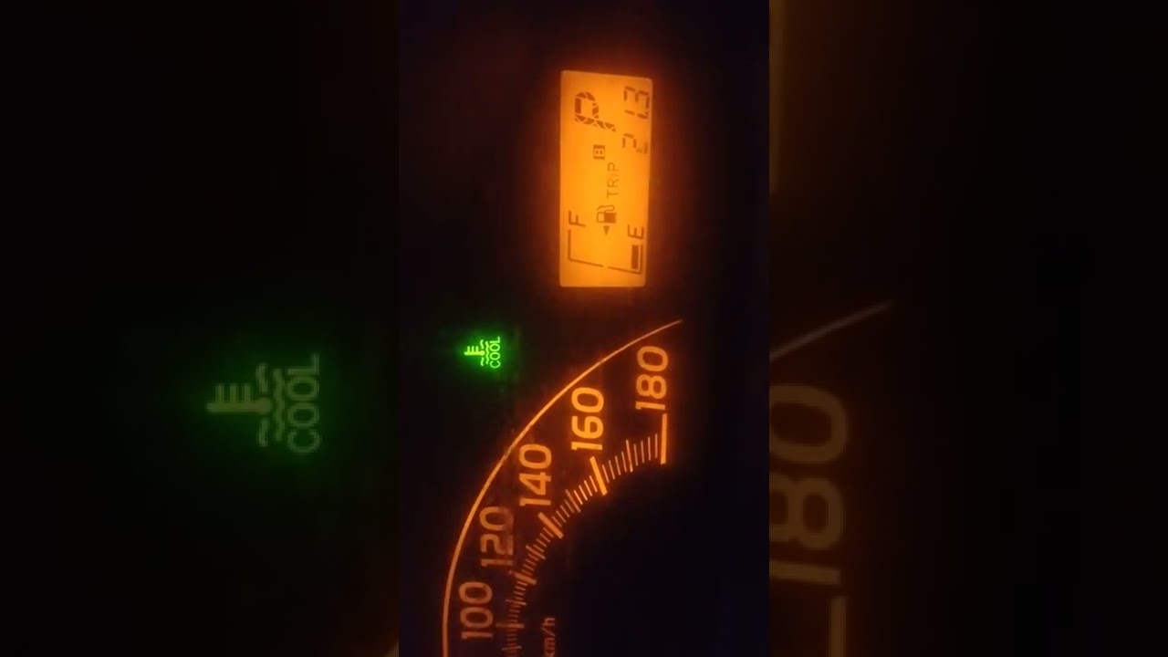 About temperature gauge of vitz - YouTube