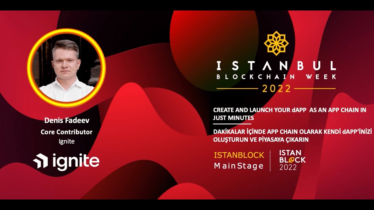 Create and launch your dApp as an app chain in just minutes - Denis ...