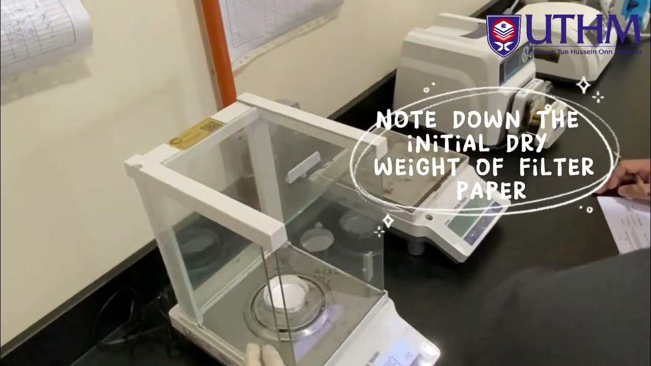 GROUP 4 | SECTION 1 | EXPERIMENT TOTAL SUSPENDED SOLID - YouTube