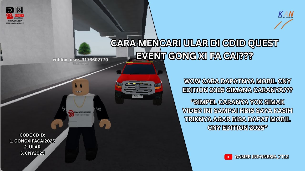 CARA MENCARI ULAR DI CDID QUEST EVENT GONG XI FA CAI??? - YouTube