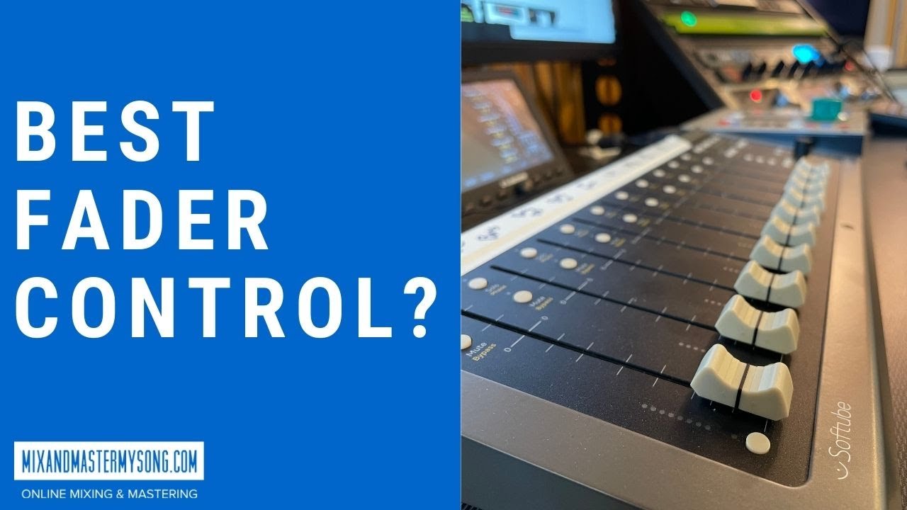 Is Softube Console 1 Fader The Best best fader controller? - YouTube