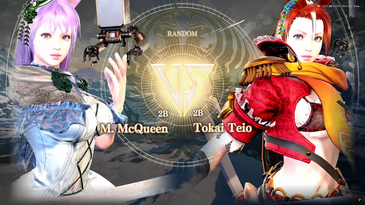 4K 60fps Steam SC6 2B ranked match Soul Calibur VI ソウルキャリバー6 Soul ...
