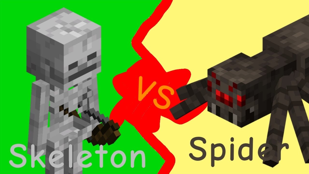 Skeleton vs Spider - Minecraft Mob Battles: The Series Rebooted Season ...