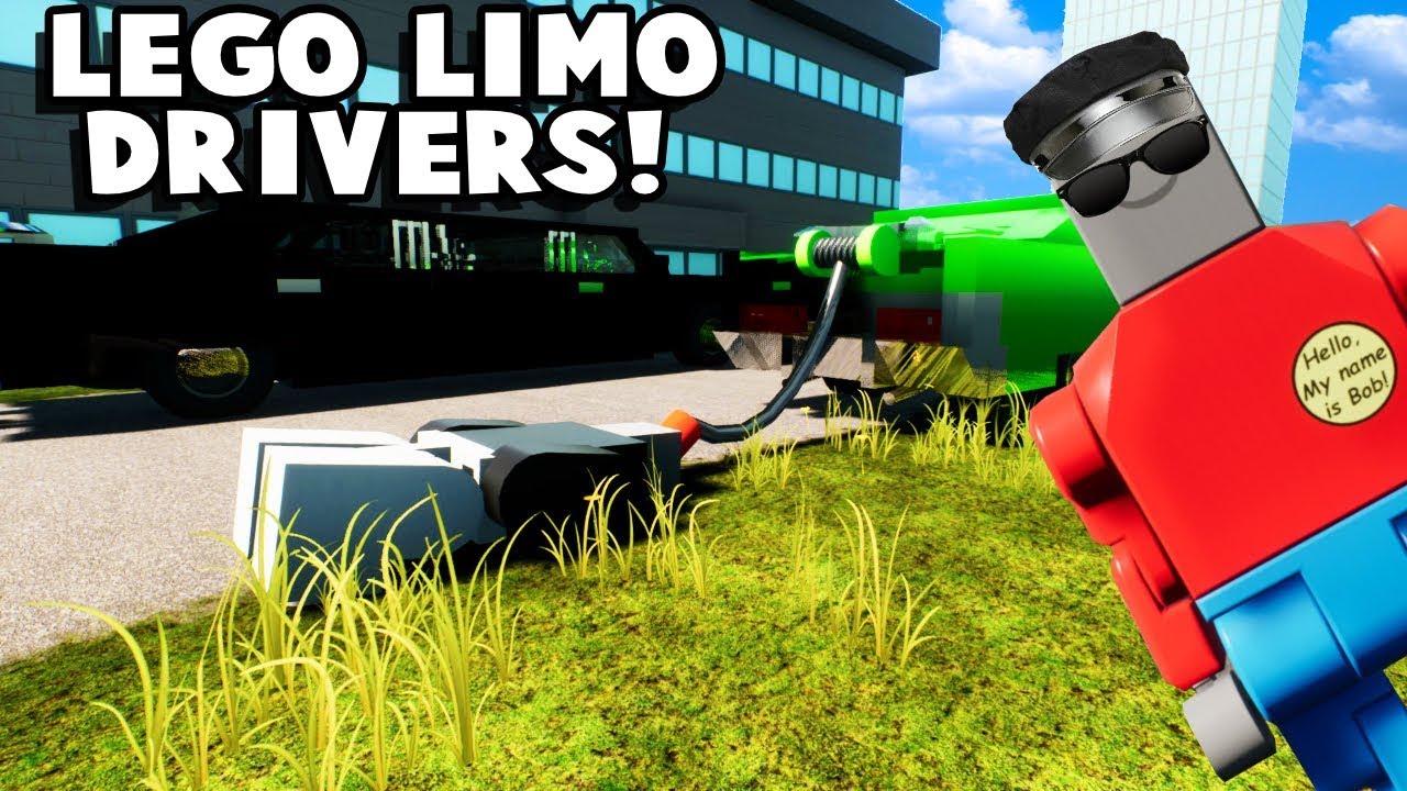 VIP LEGO LIMO DRIVER RACE JOB CHALLENGE?! (Brick Rigs Gameplay ...