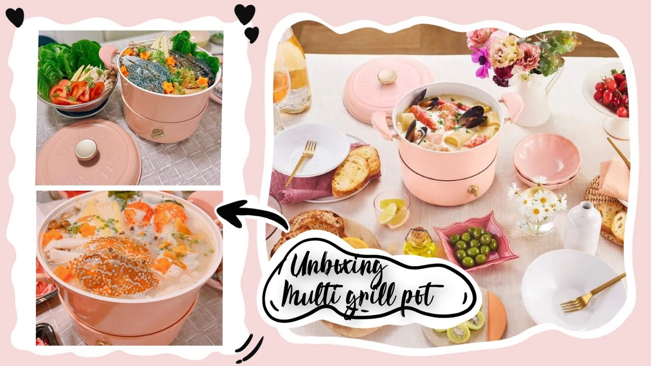 #unboxing multi grill pot | Life Lately - YouTube