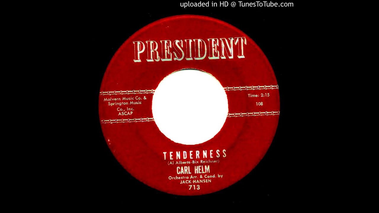 Carl Helm - Tenderness - YouTube