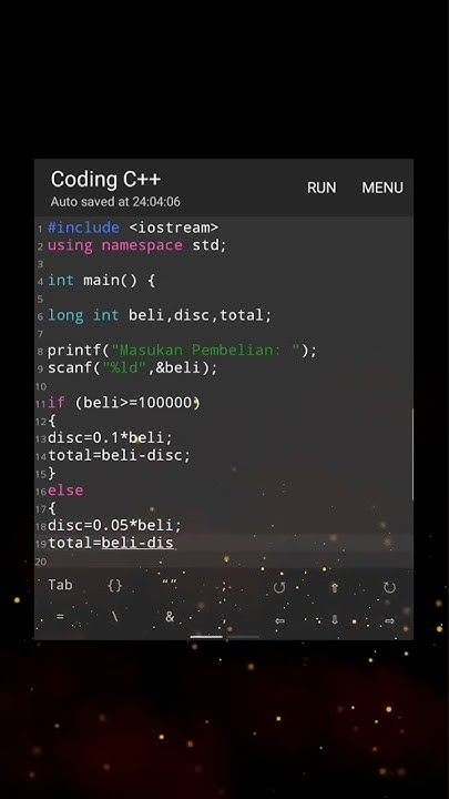 C/C++ Contoh Penggunaan Operator Hubungan C++ #cpp #coding #pemrograman #shorts #youtubeshorts ...