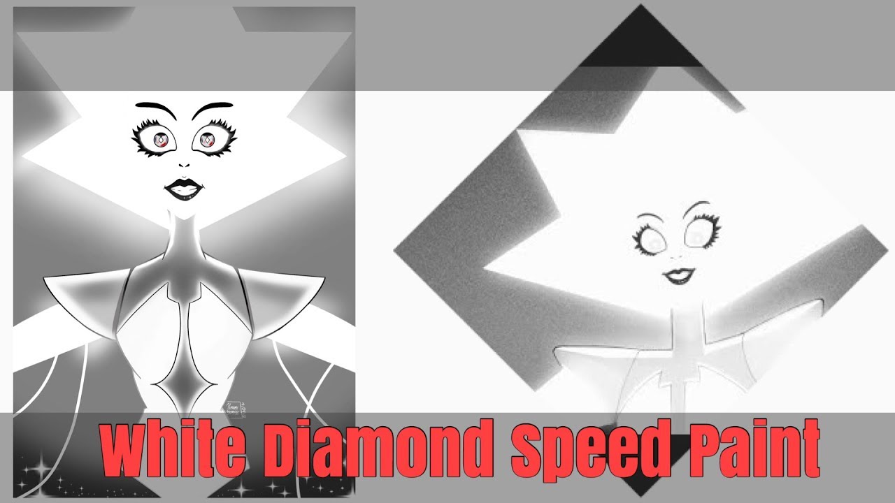 [Speedpaint] White Diamond|SU - YouTube