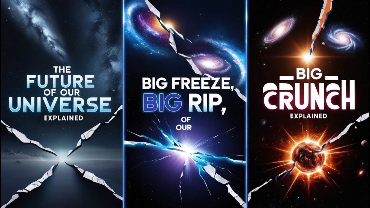 The Future of Our Universe: Big Freeze, Big Rip, or Big Crunch? - YouTube