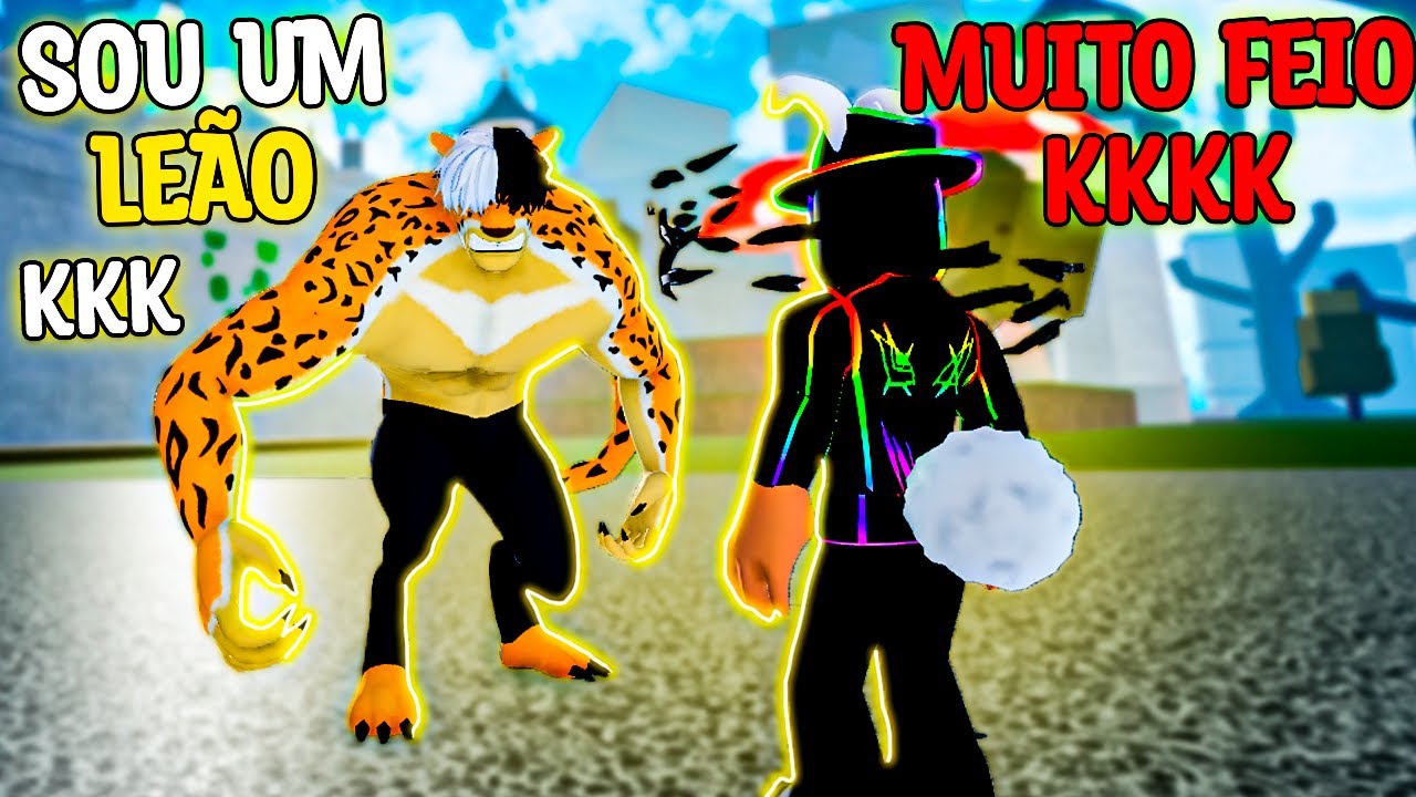 MOSTREI A FRUTA LEOPARD PARA MEU AMIGO NOOB no BLOX FRUITS!! - YouTube