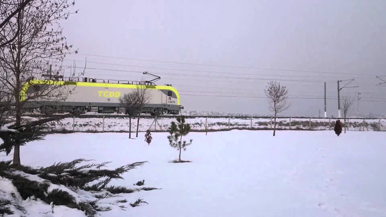 Yakıt treni TCDD E68072 - YouTube