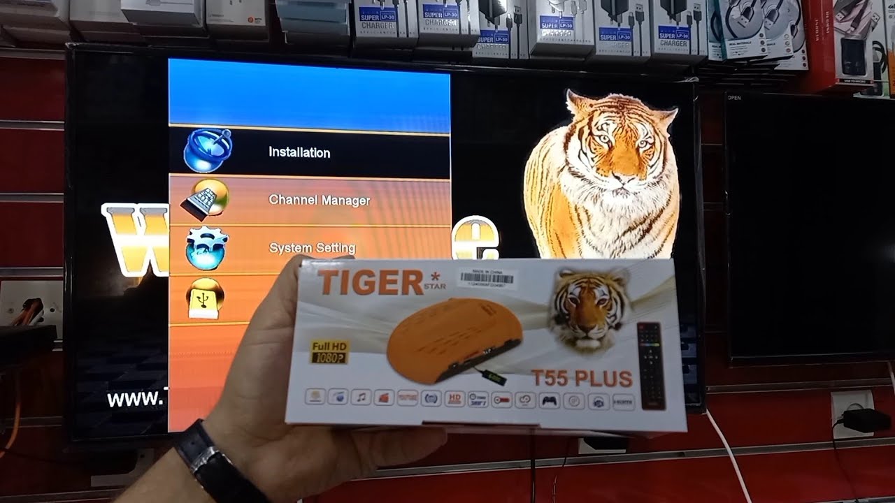 أرخص جهاز مع 7 تطبيقات🌪طريقة تعامل مع الجهاز TIGER T55 PLUS FUN-CAM - YouTube