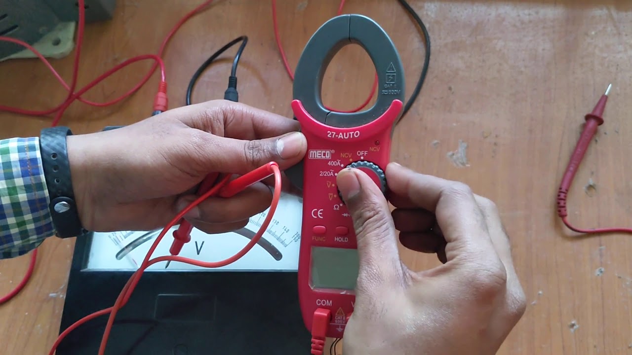 EEM Practical No. 6: Use Clamp on meter for measurement of AC/DC ...