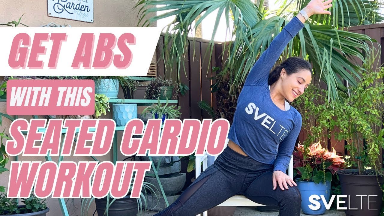 Get Abs With This Seated Cardio Workout - YouTube