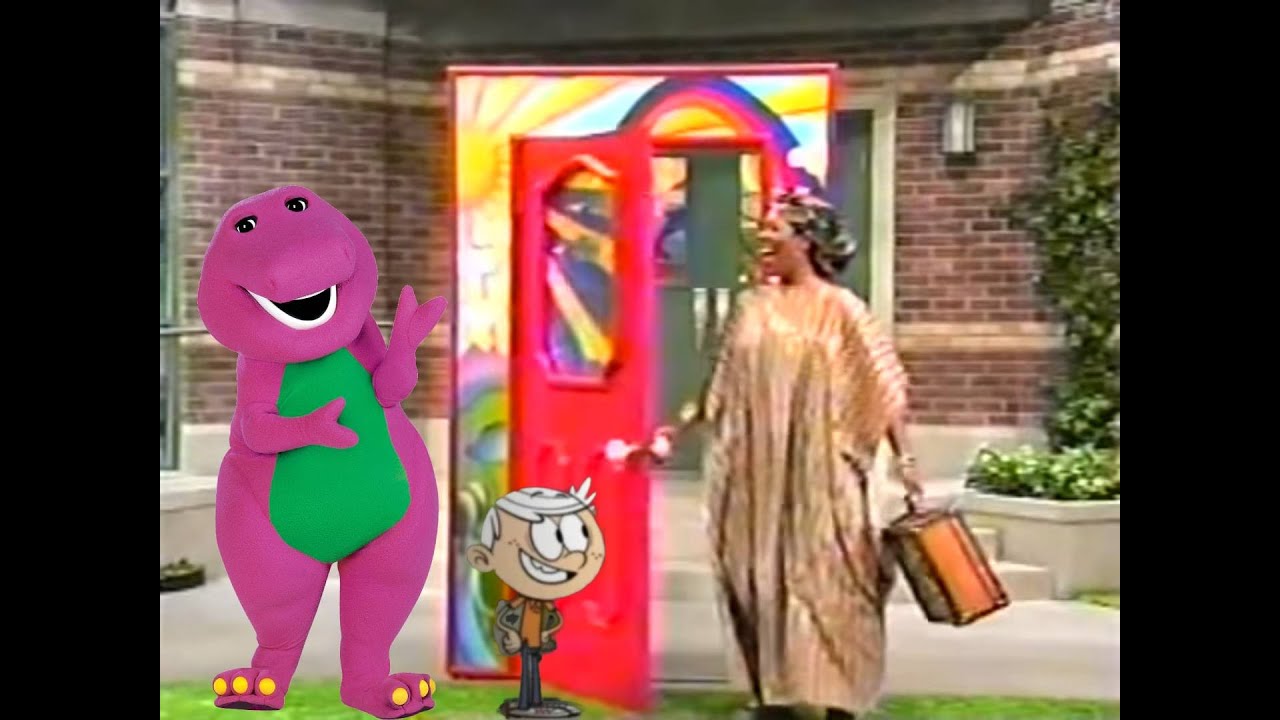 Barney introducing Lincoln Loud to Stella the Storyteller - YouTube