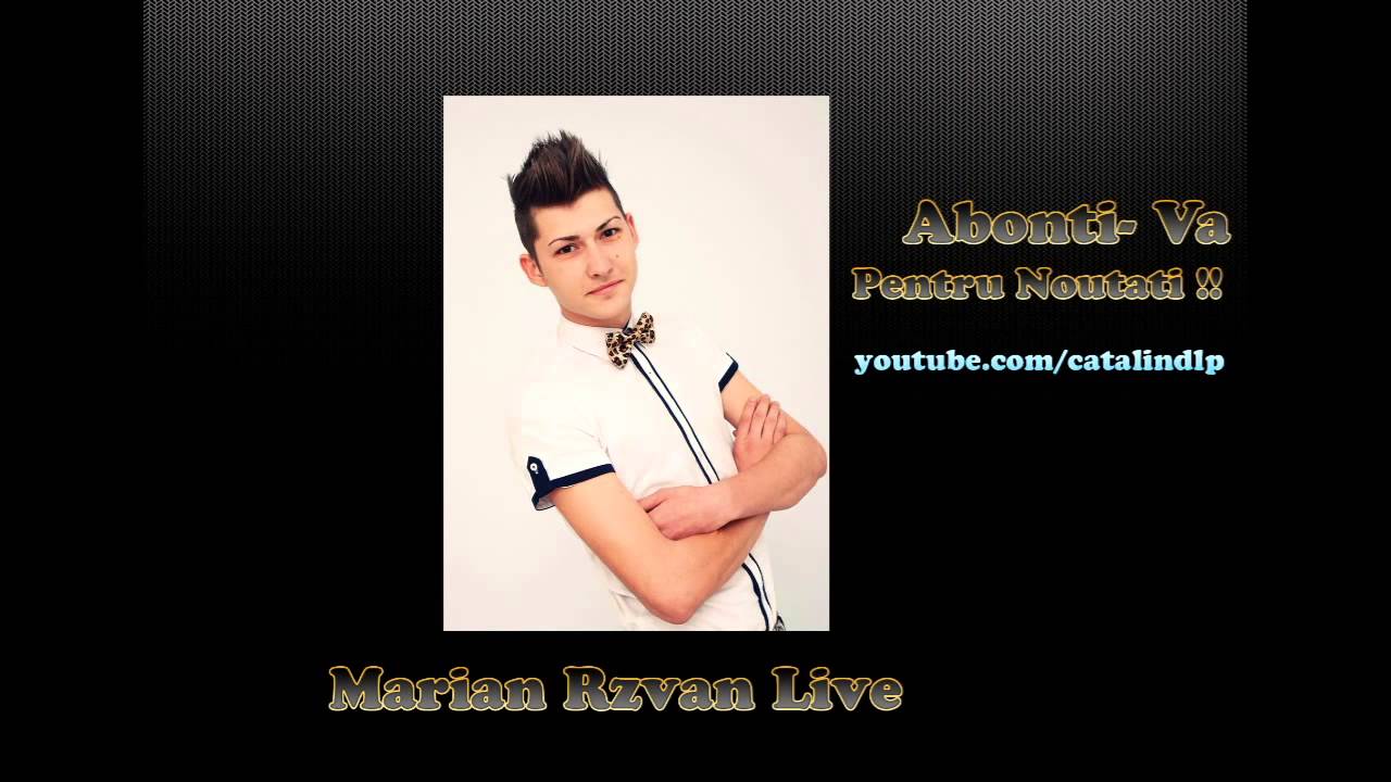 Marian Razvan Live - YouTube