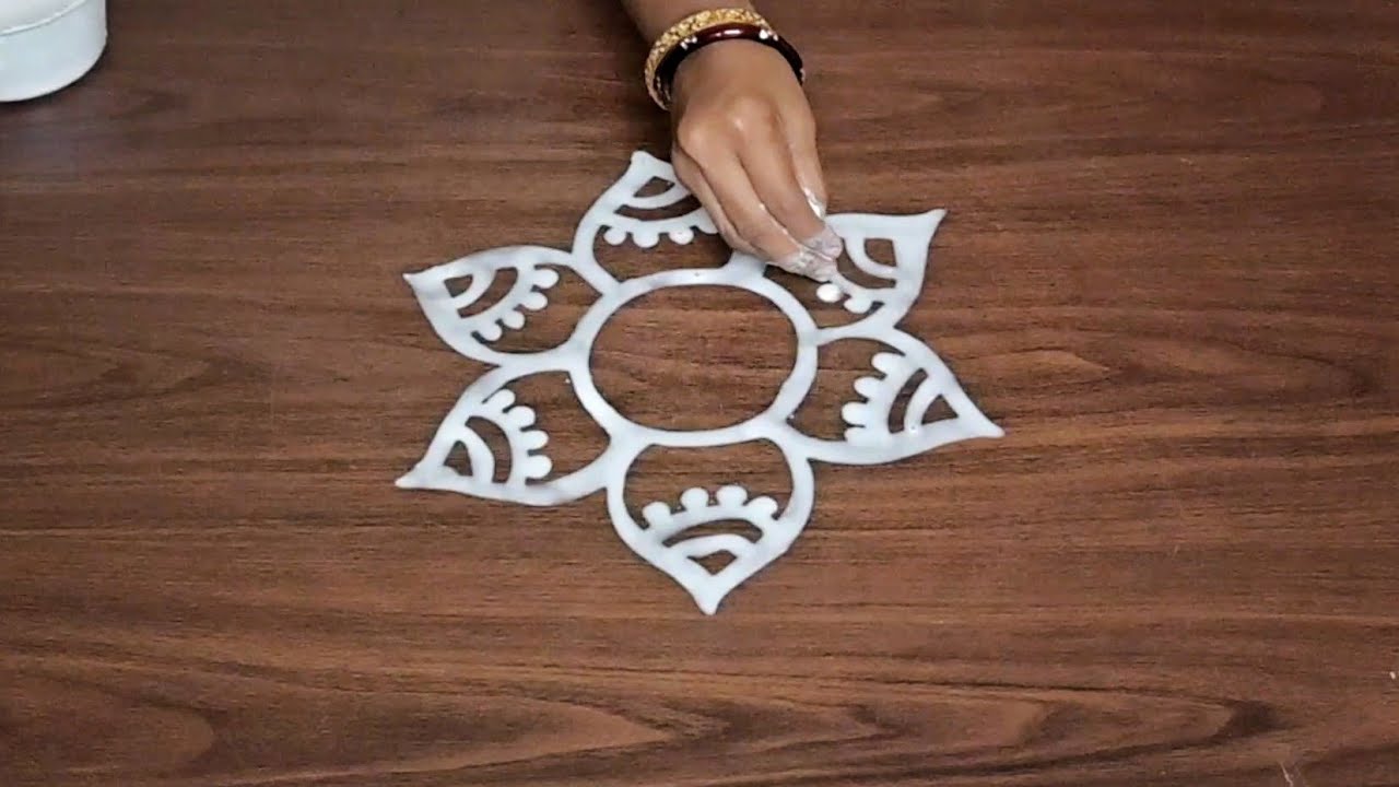 5 Types Durga Puja Special Easy Small Flower Jhoti Designs 🌸/ Simple ...