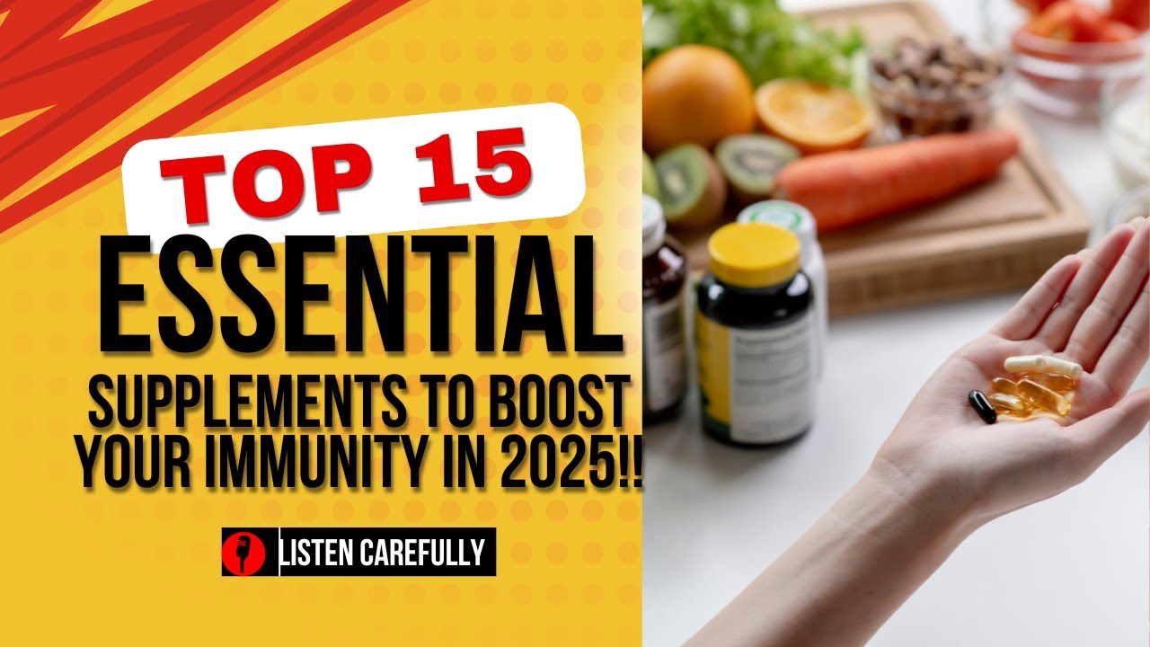 "Stay Strong and Healthy: The 15 Must-Have Immune Supplements for 2025 ...