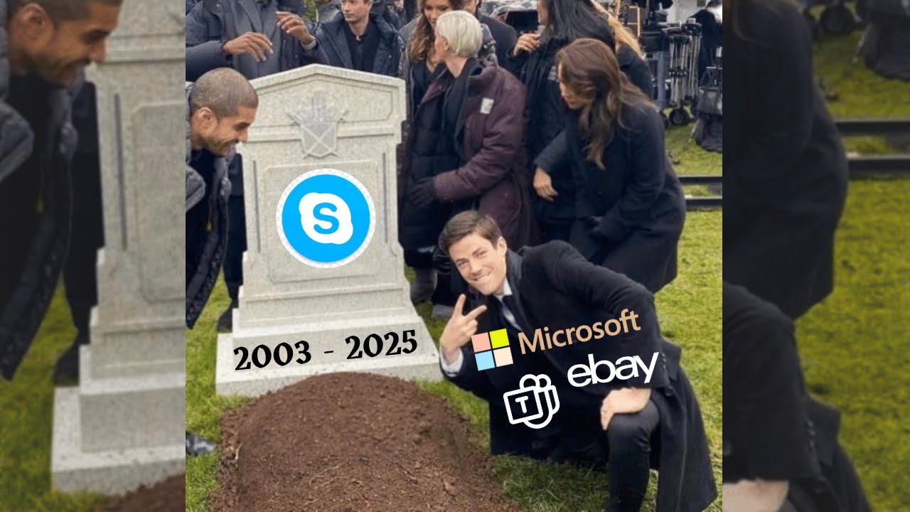 R.I.P Skype 2003-2025 #skype #microsoft #rip #teams #today #trending # ...