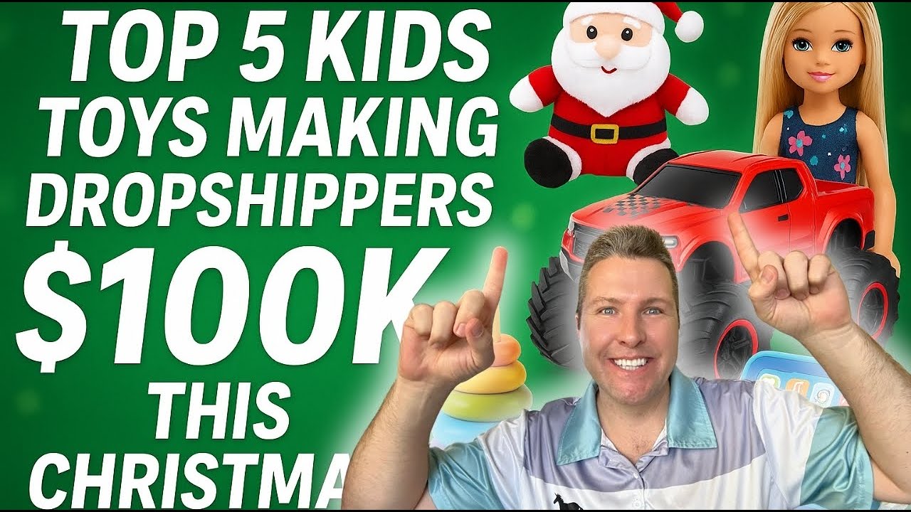 Top 5 Kids Toys Making Dropshippers $100K This Christmas 🎄 (Black ...
