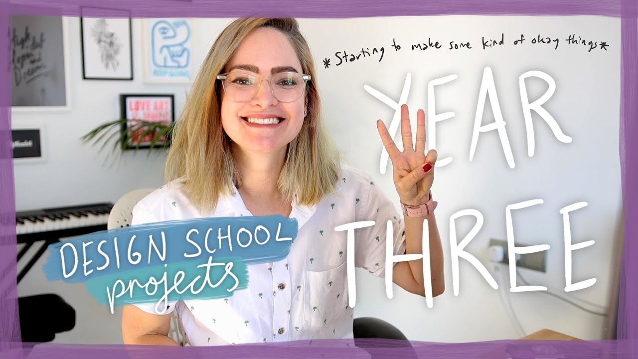 What I created in my THIRD year at design school - YouTube