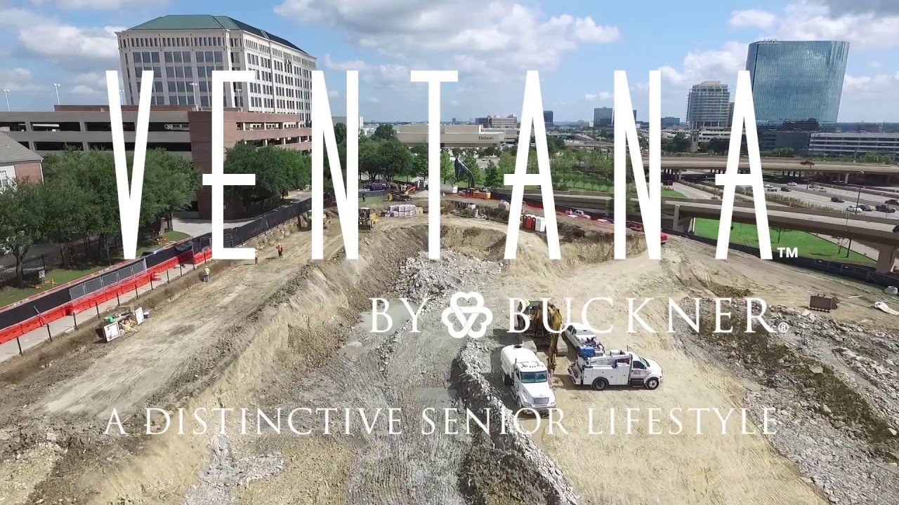 Construction begins on Ventana by Buckner - YouTube