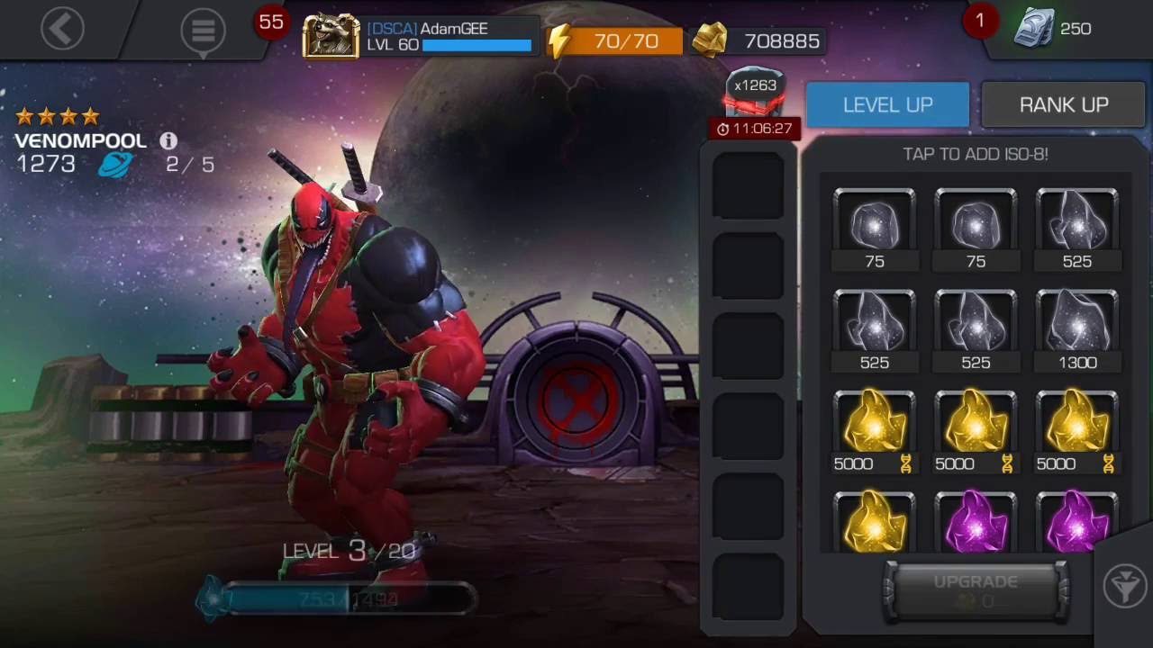 MCOC: 4 STAR VENOMPOOL - YouTube