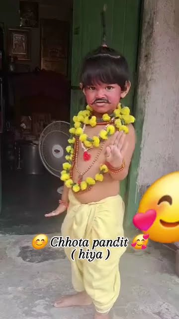 chhota pandit by hiya😊☺️ - YouTube