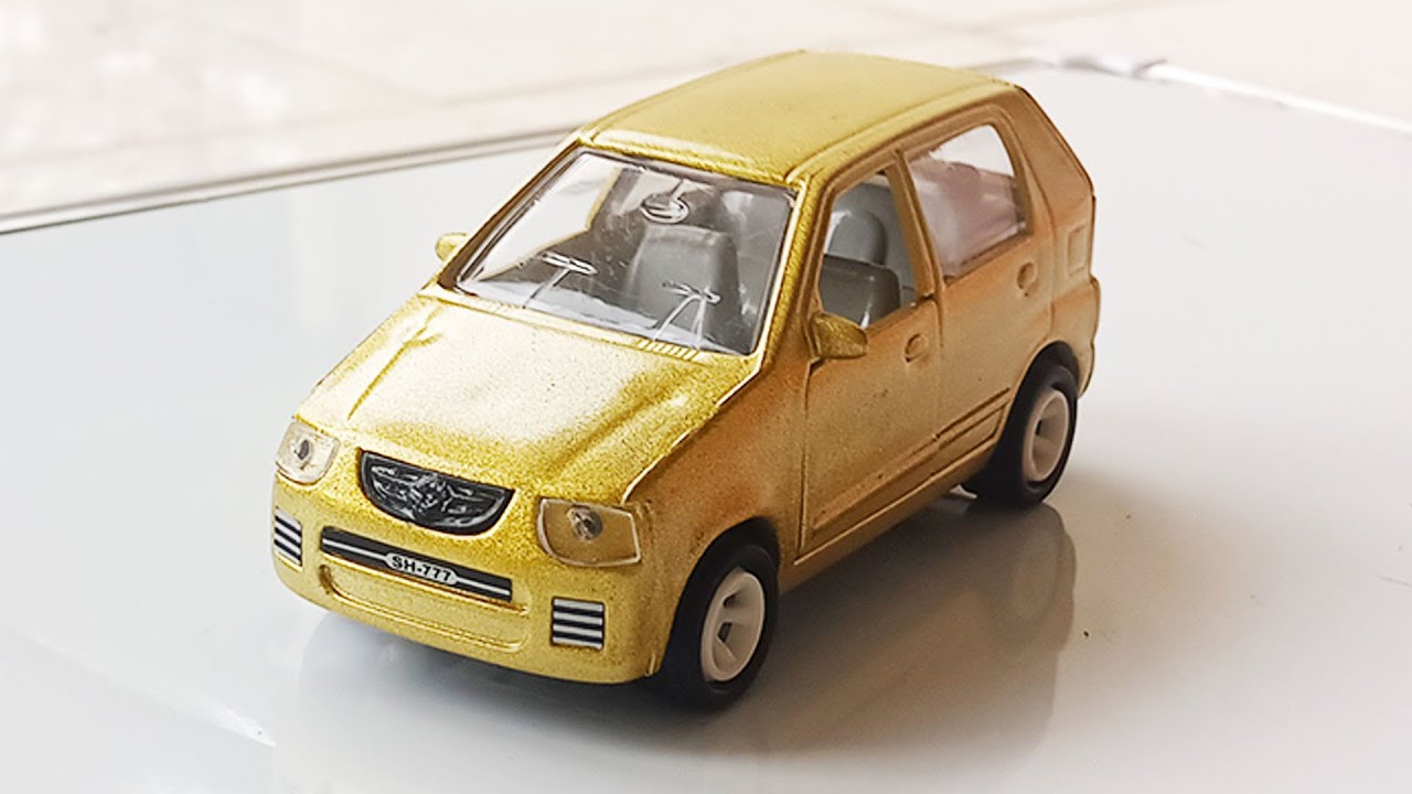 Scale Model Unboxing Modified Maruti Alto Diecast Car #unboxing # ...