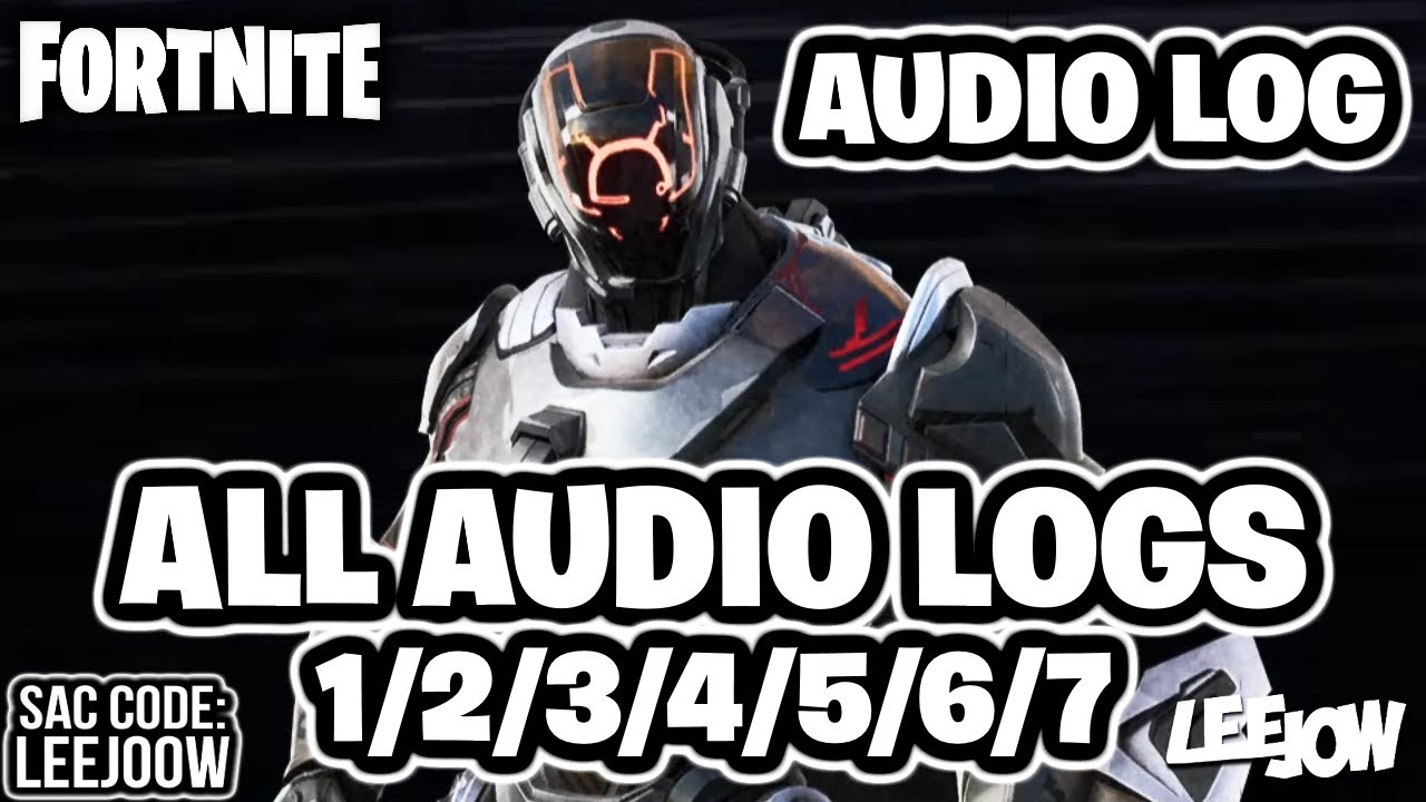 Fortnite - The Scientist | All Audio Logs 'Paradigm' | Audio Log ...