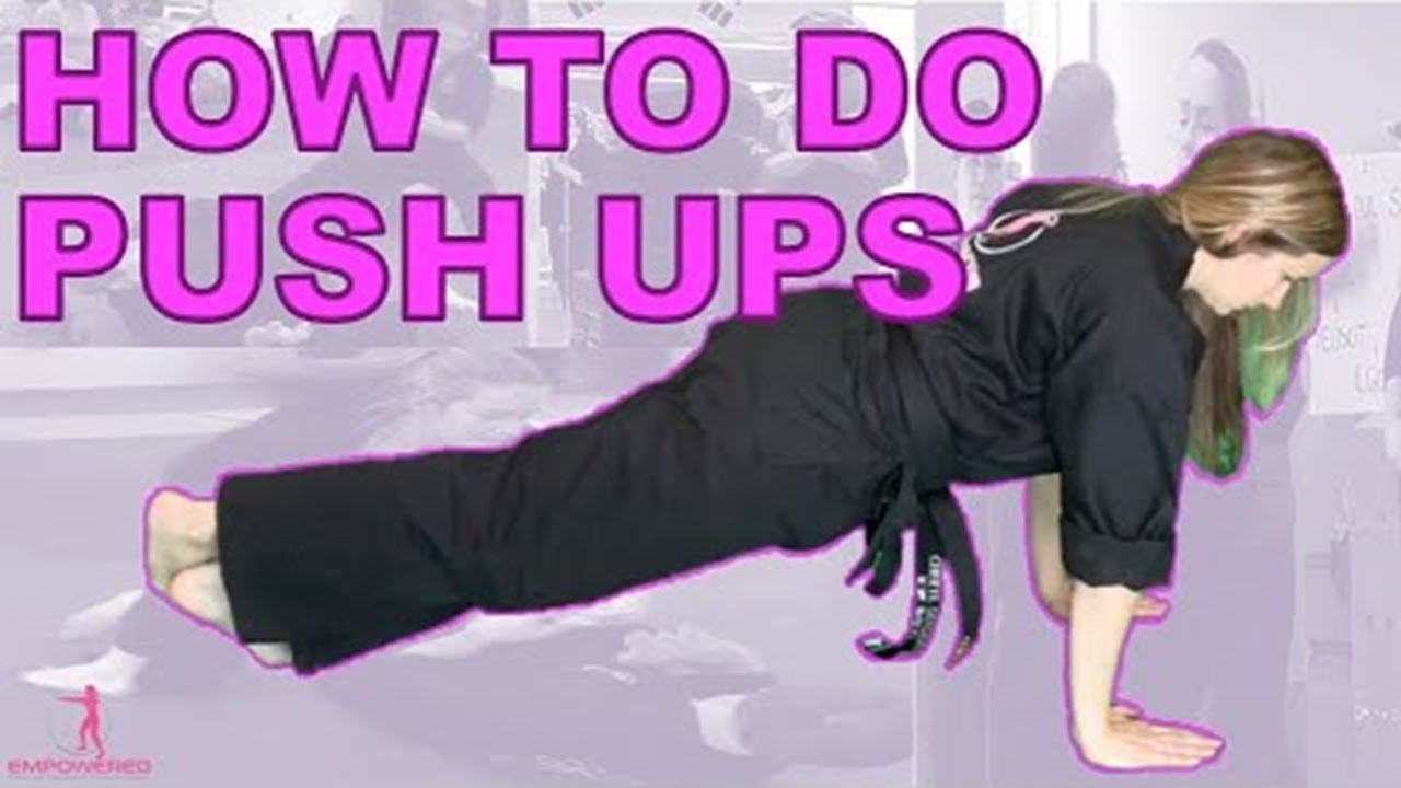 Struggling with Push Ups? TRY THIS! | Fitness for Women - YouTube