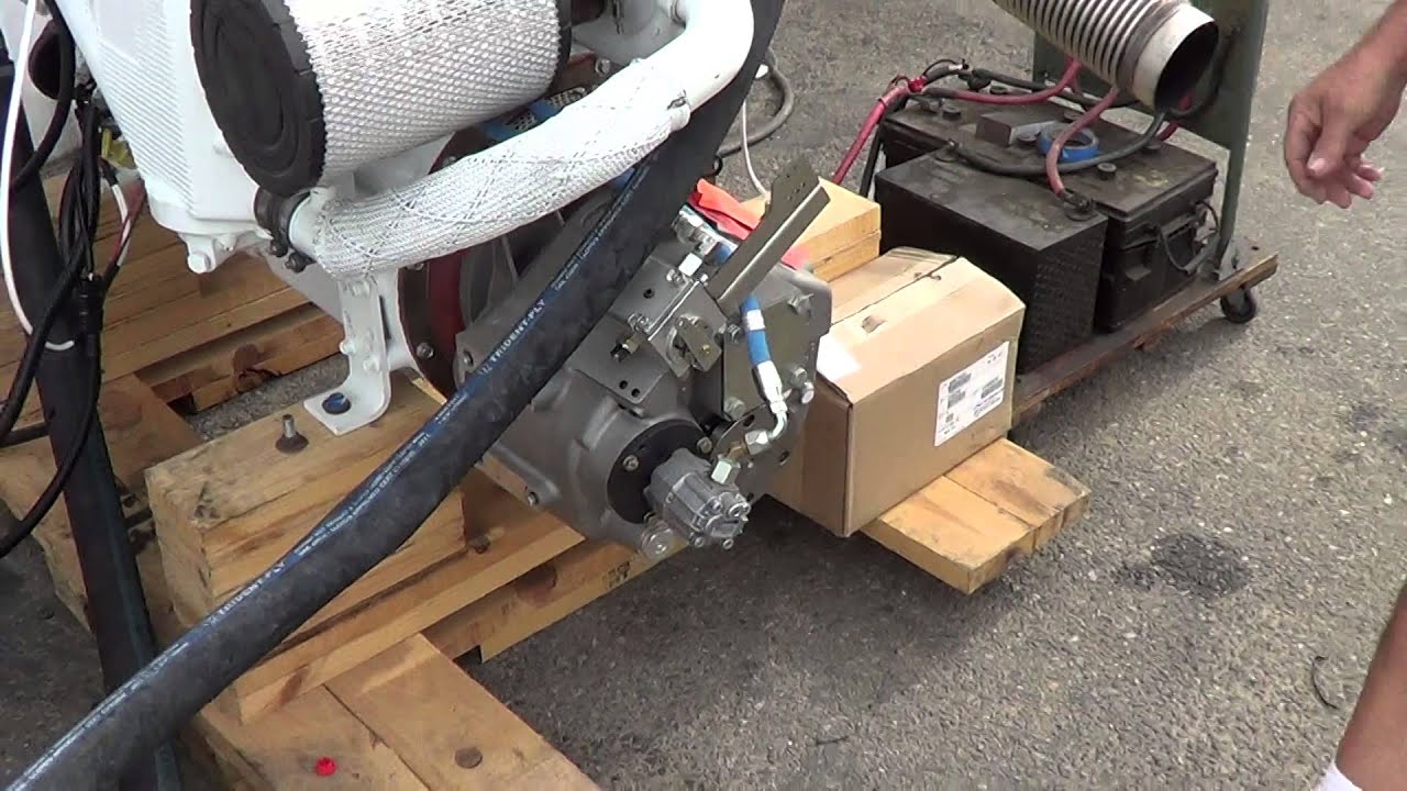 Cummins QSB 480 HP with a ZF 280A 2:1 Gear Engine Test with SMX ...