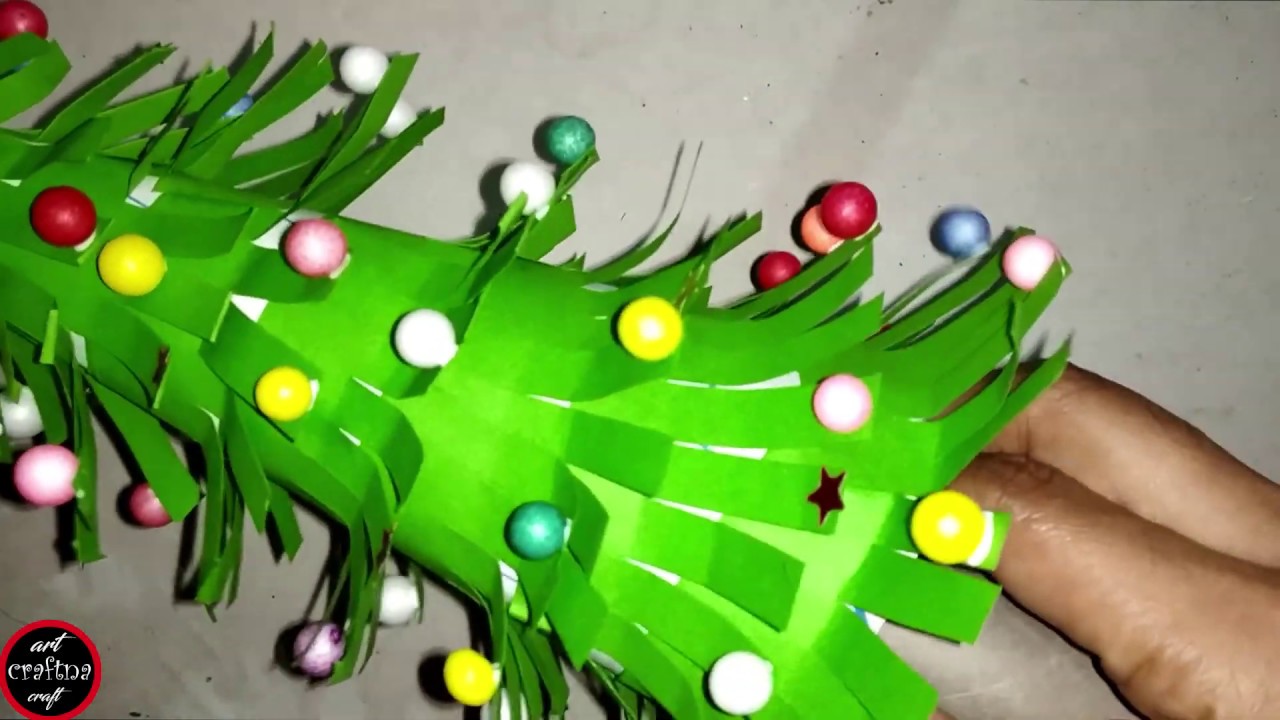 Christmas Tree ! Very Easy And Very Beautiful Christmas Tree - YouTube
