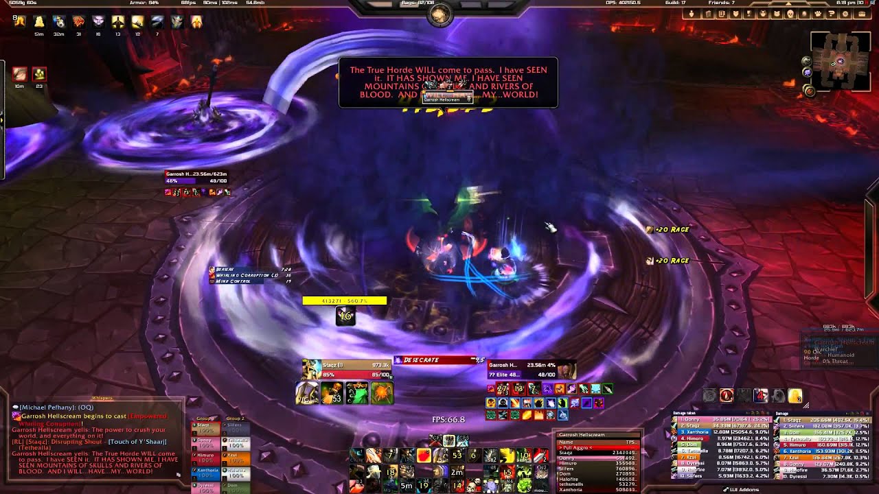 A little too Raph Heroic Garrosh 10man - YouTube