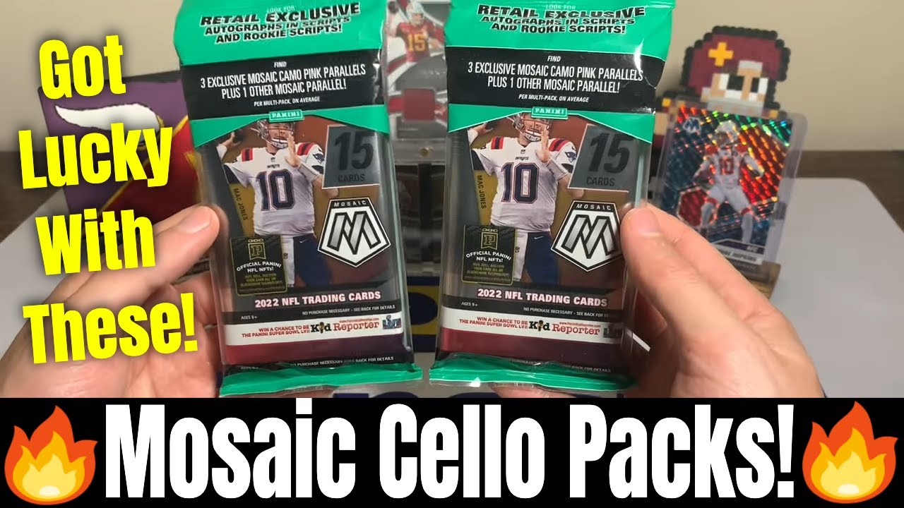 **🔥2022 Mosaic Football Cello Packs!🔥** Case Hit?!? We Got Lucky With ...