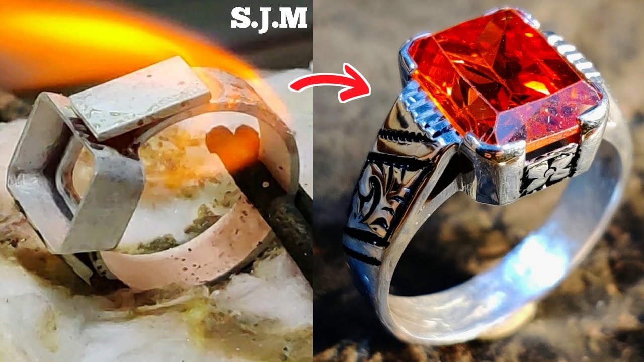 How to Make Silver Ring - Silver Smithing Ring for Biginners ...