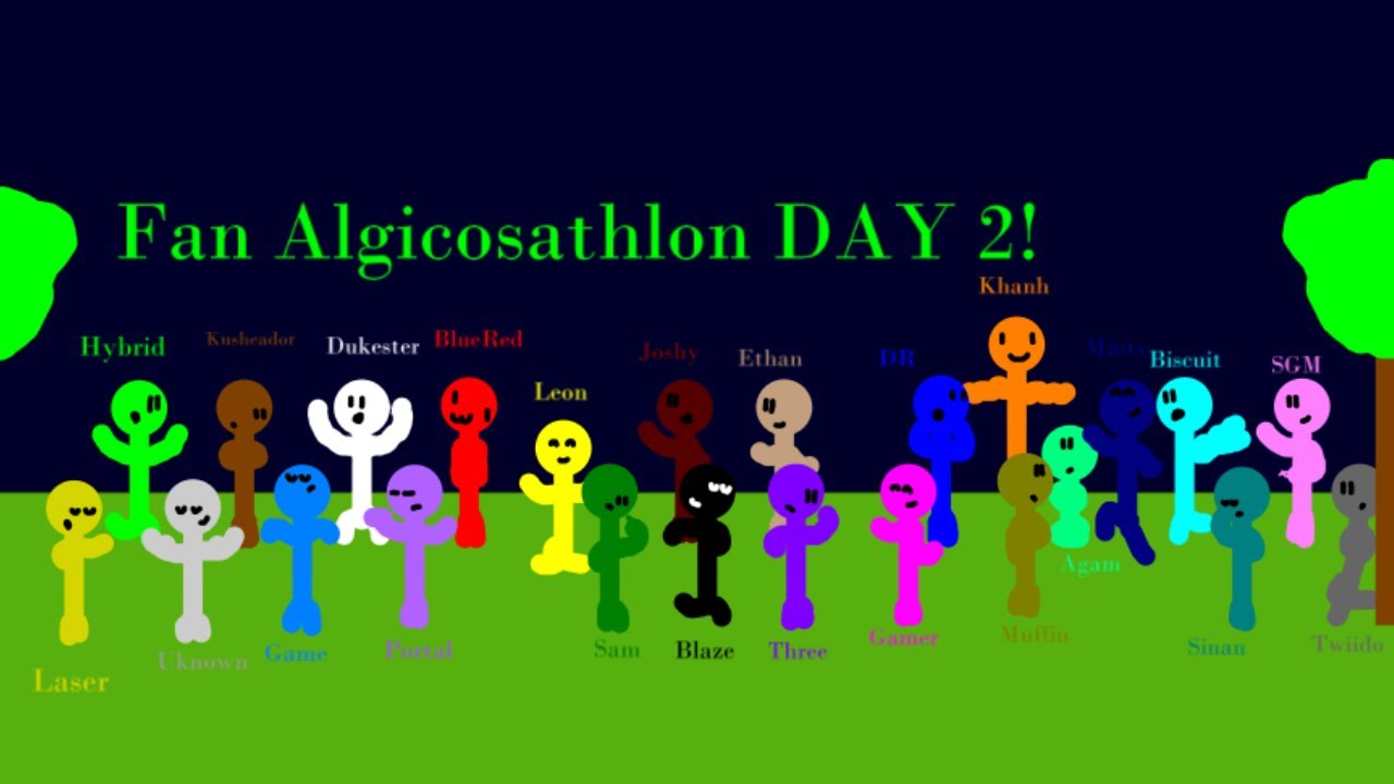 Fan Algicosathlon S2: Day 2! - YouTube