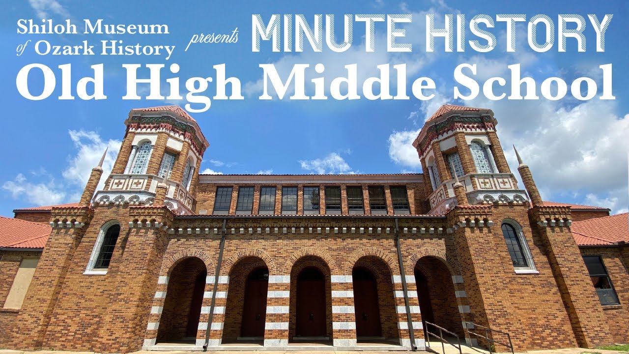 Minute History: Old High Middle School - YouTube