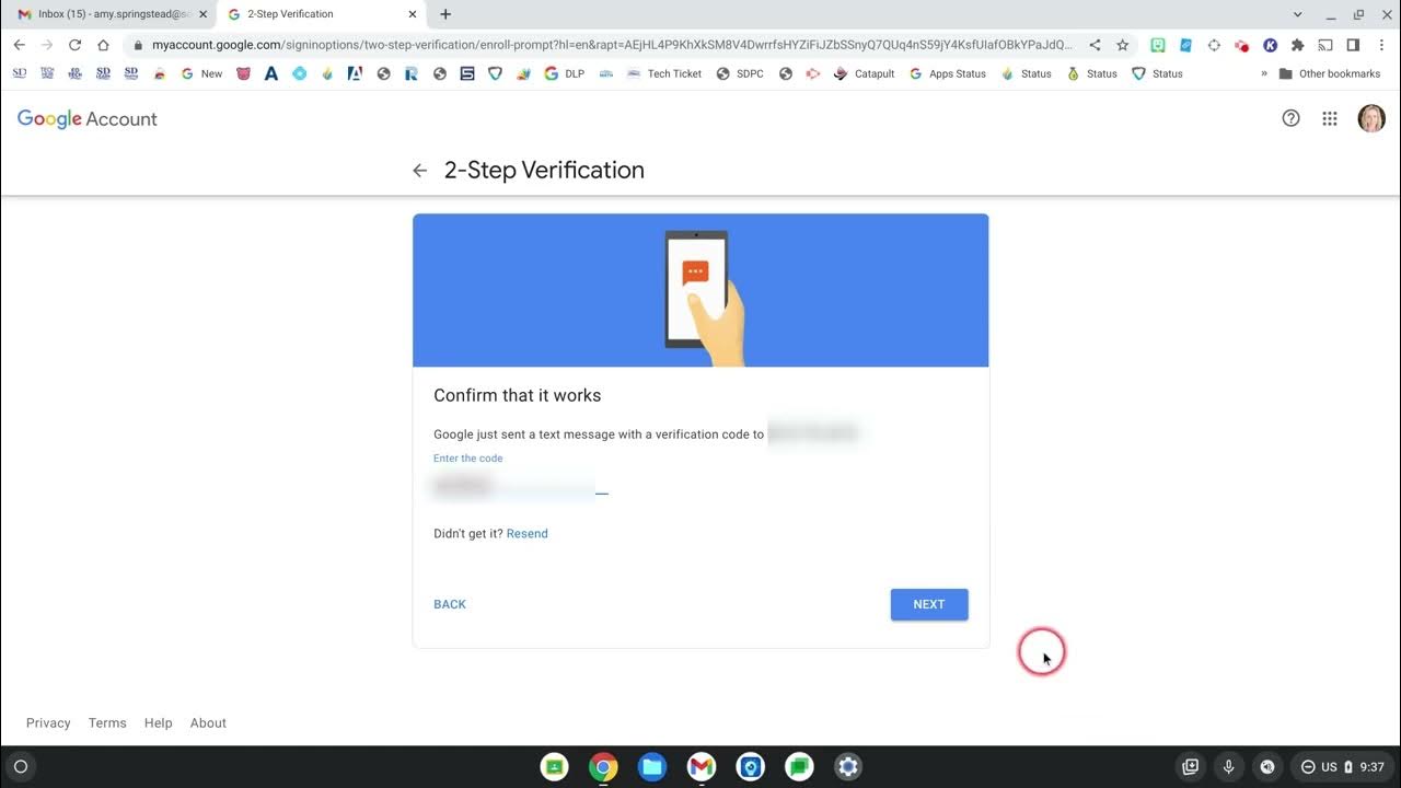 Setting Up 2 Step Verification for your Google Workspace Account - YouTube