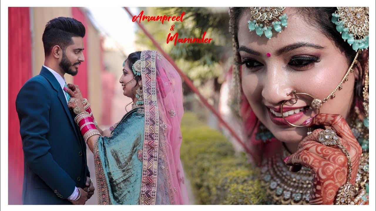 BEST PUNJABI WEDDING HIGHLIGHTS 2023 || AMANPREET & MANINDER|| BHATTI FILMS HOSHIARPUR - YouTube