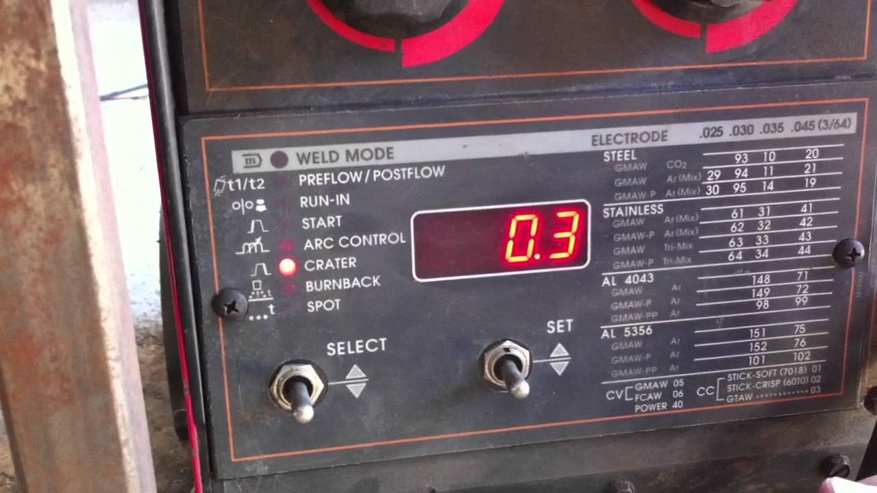 Power Mig 300 Set Up - YouTube