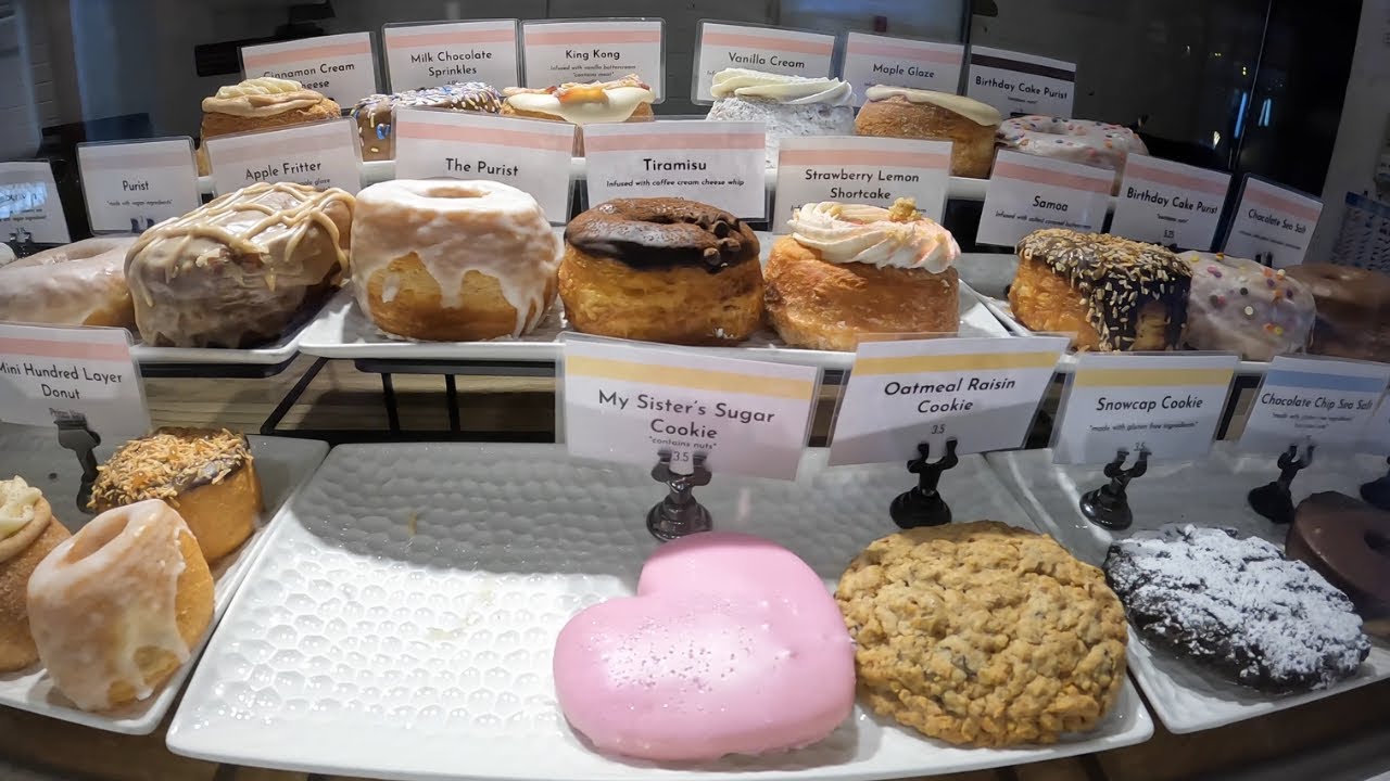 I tried Five Daughters Bakery 100 layer donuts for the first time - YouTube