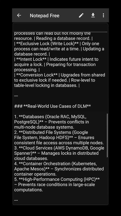 What is a Distributed Lock Manager (DLM)? Concurrency Control in Distributed Systems - YouTube