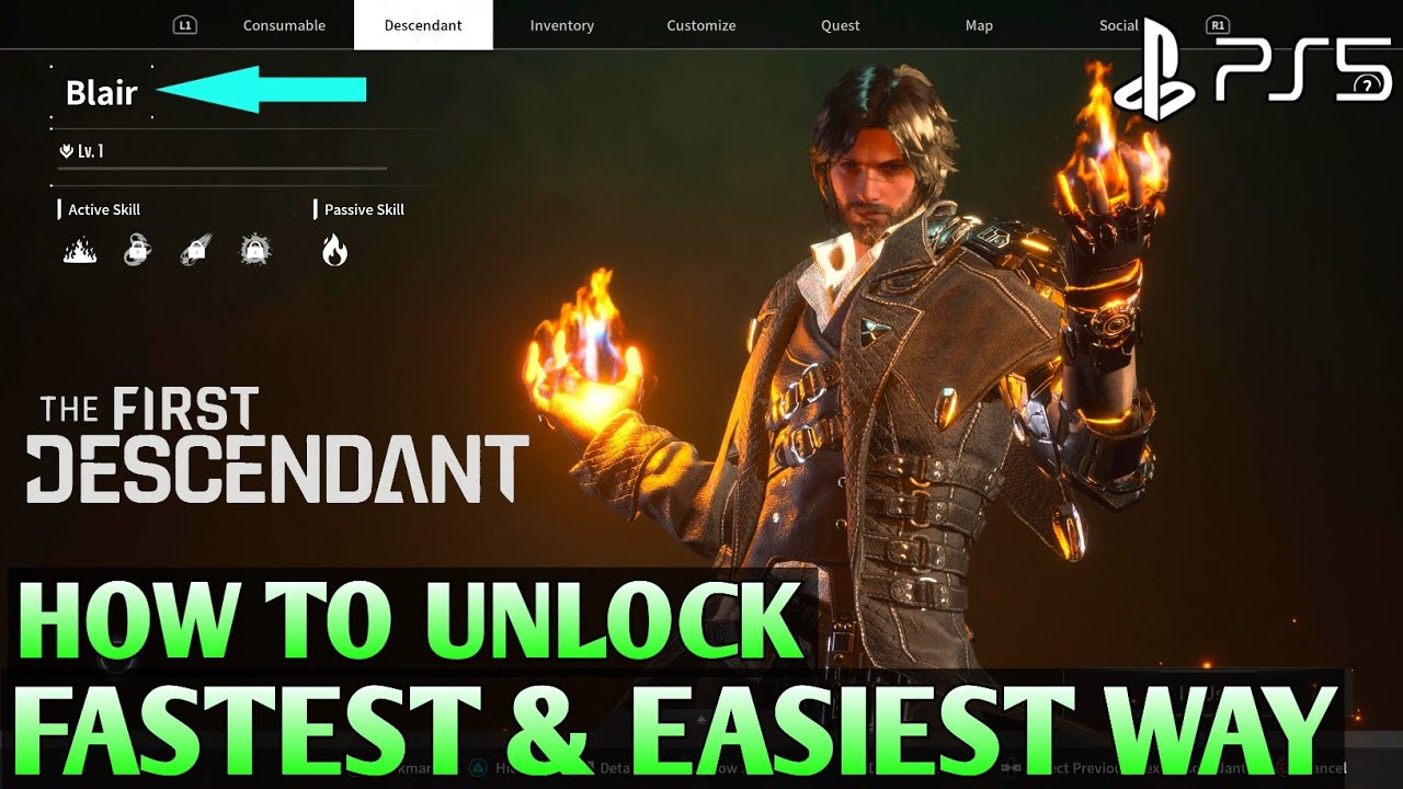 How to Unlock Blair The First Descendant Blair Unlock | The First ...