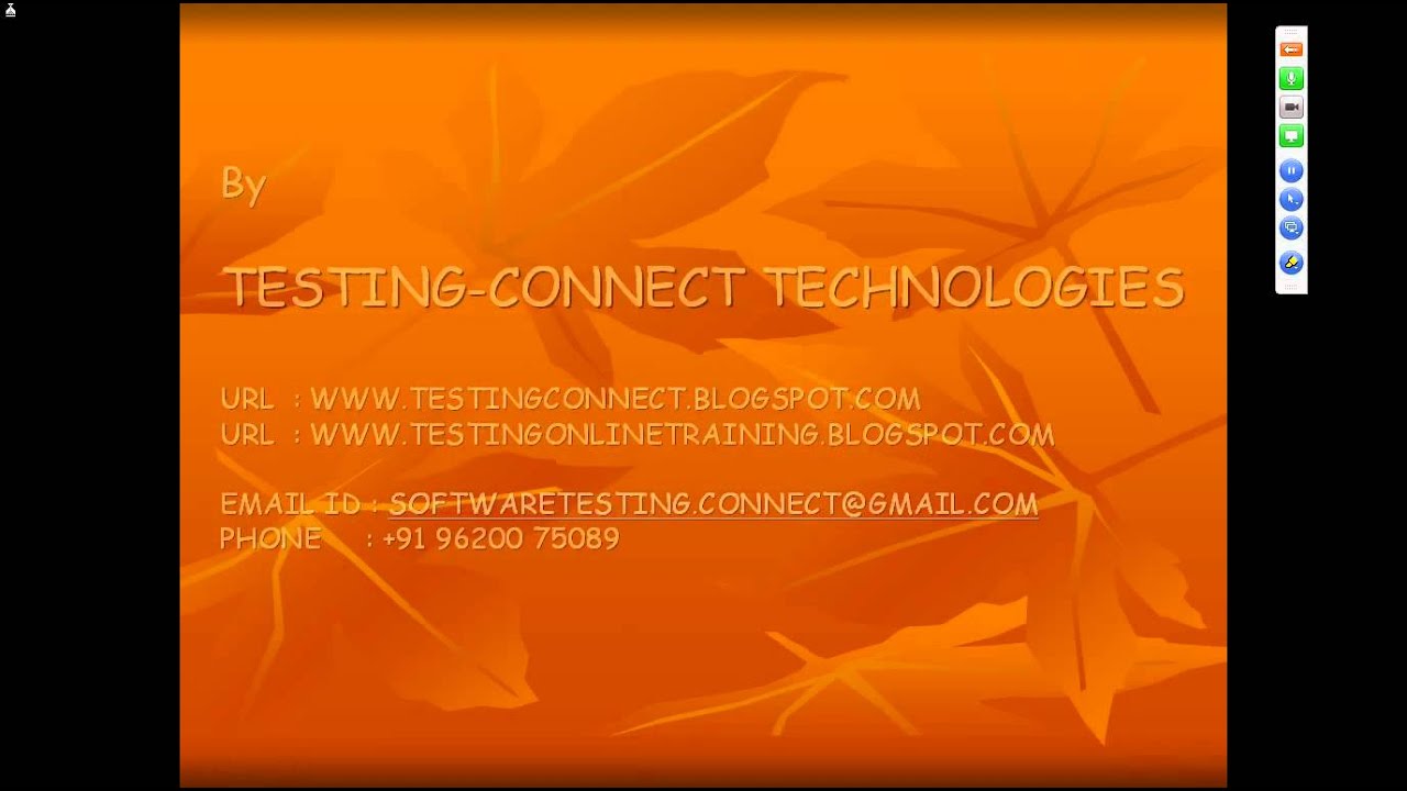 QTP TESTING TUTORIAL AUTOMATION TESTING TYPES OF AUTOMATION TOOLS - YouTube