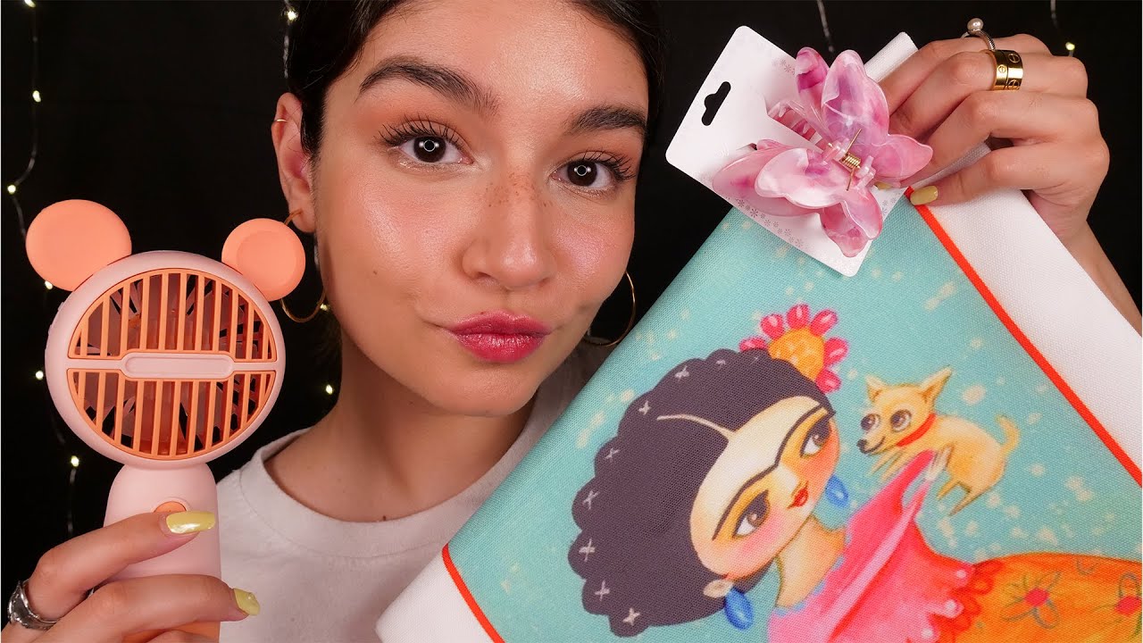 ASMR Accessories/Makeup SHOW & TELL (Comfy Whispers, Tapping, Triggers ...