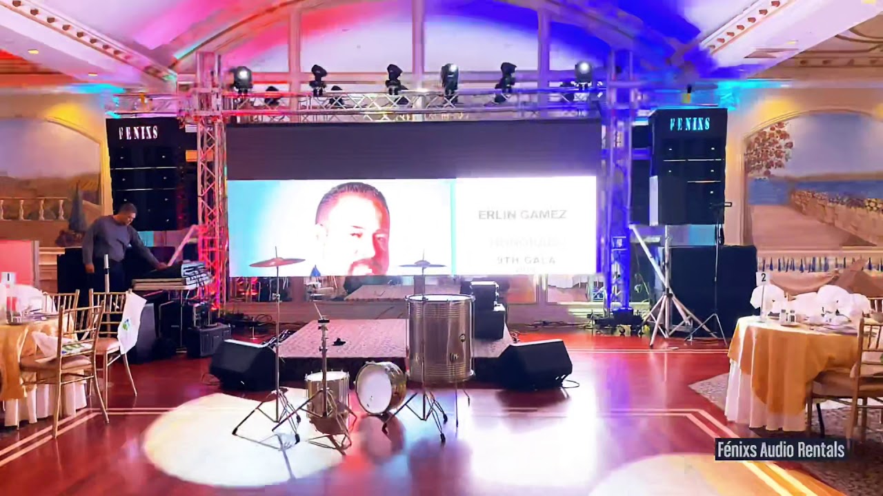 Concert set up - YouTube